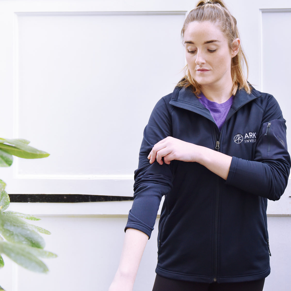 ARK Full-Zip Fleece Jacket - Female – ARK Invest | Swag For Good
